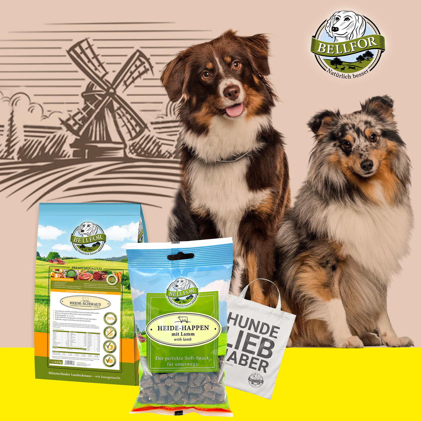 Pack especial para Pastor Australiano: comida para perros sin cereales ...
